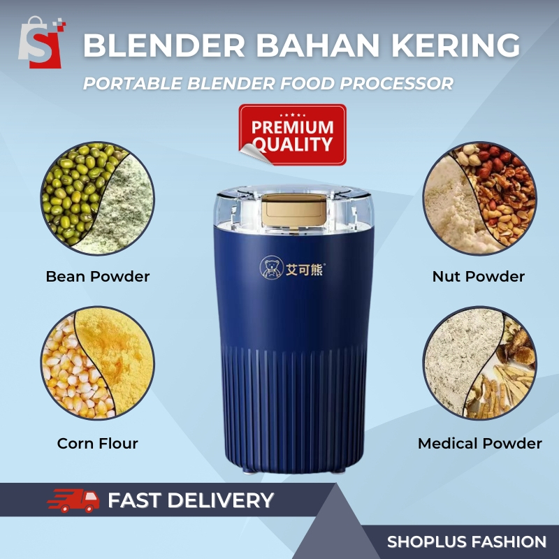 【SHOPLUS】Premium Blender Mini Garlic Chopper Food Processor Blander ...