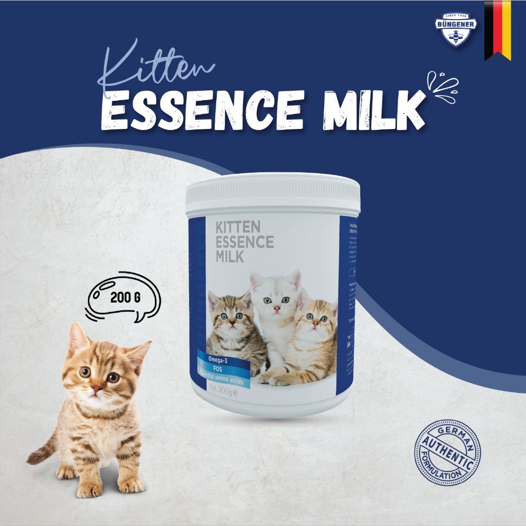 BUNGENER ADVANCED SUPPLEMENT SERIES KITTEN ESSENCE MILK 200G | Shopee ...