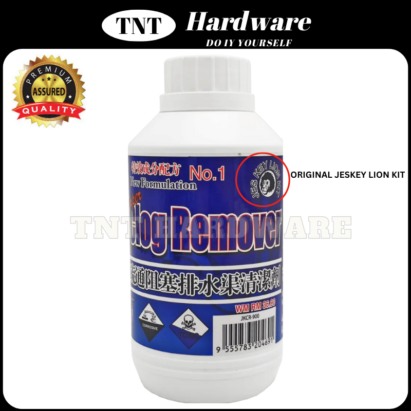(JESKEY) ORIGINAL!!!! SUPER CLOG REMOVER 900GM Toilet / Sink / Drain ...