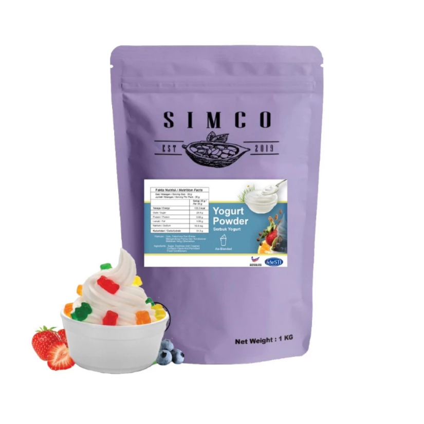(Ready Stock)SIMCO SERBUK AIR BALANG ICE BLENDED POWEDER VANILLA BLUE ...