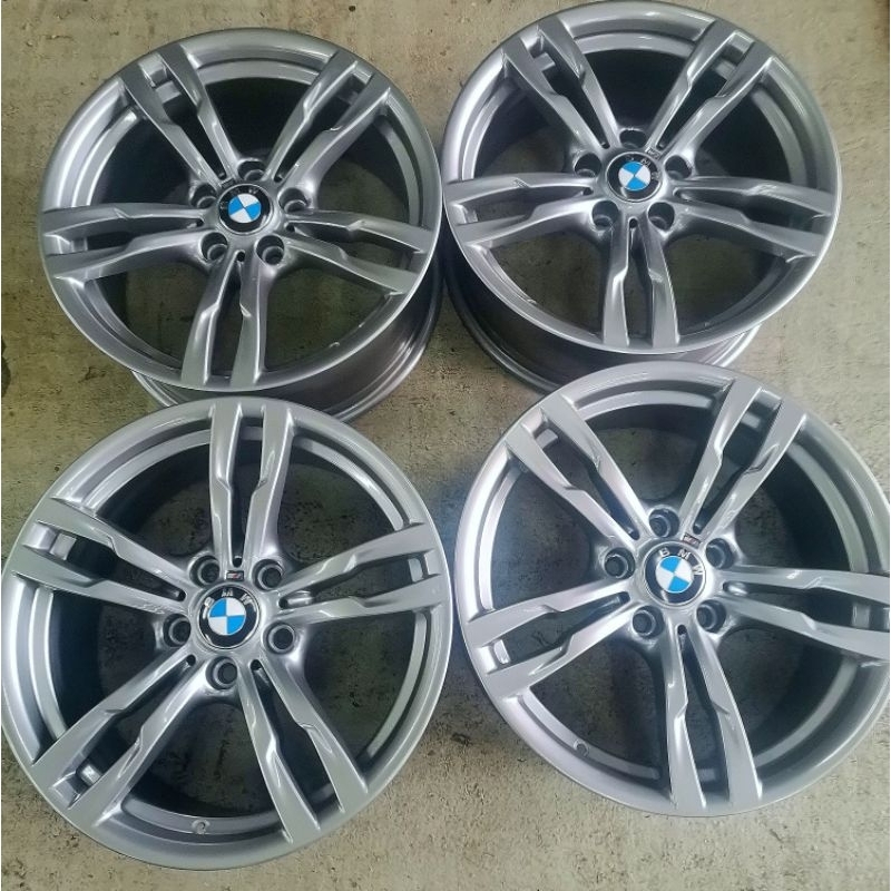 Bmw F30 330e 18inci M sport Original Used Sport Rim | Shopee Malaysia