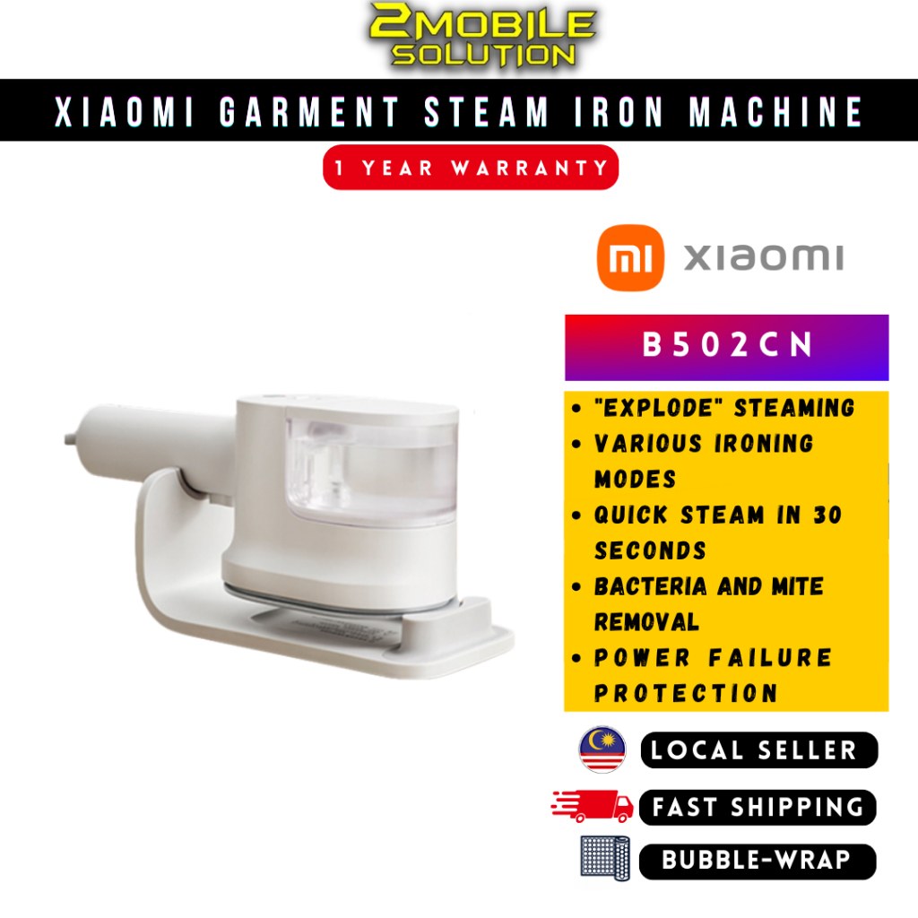 XIAOMI Handheld Garment Steam Iron Machine [Various ironing modes I ...