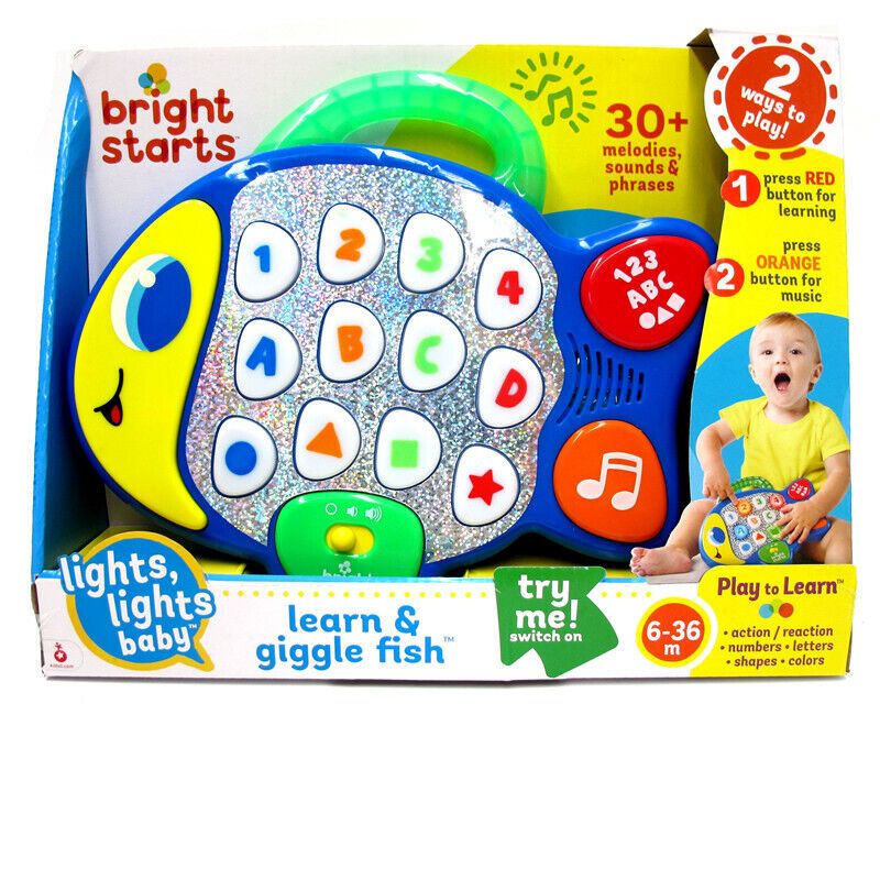 🔥Buy 1 Free 1🎁Bright Starts Learn & Giggle Fish | Shopee Malaysia