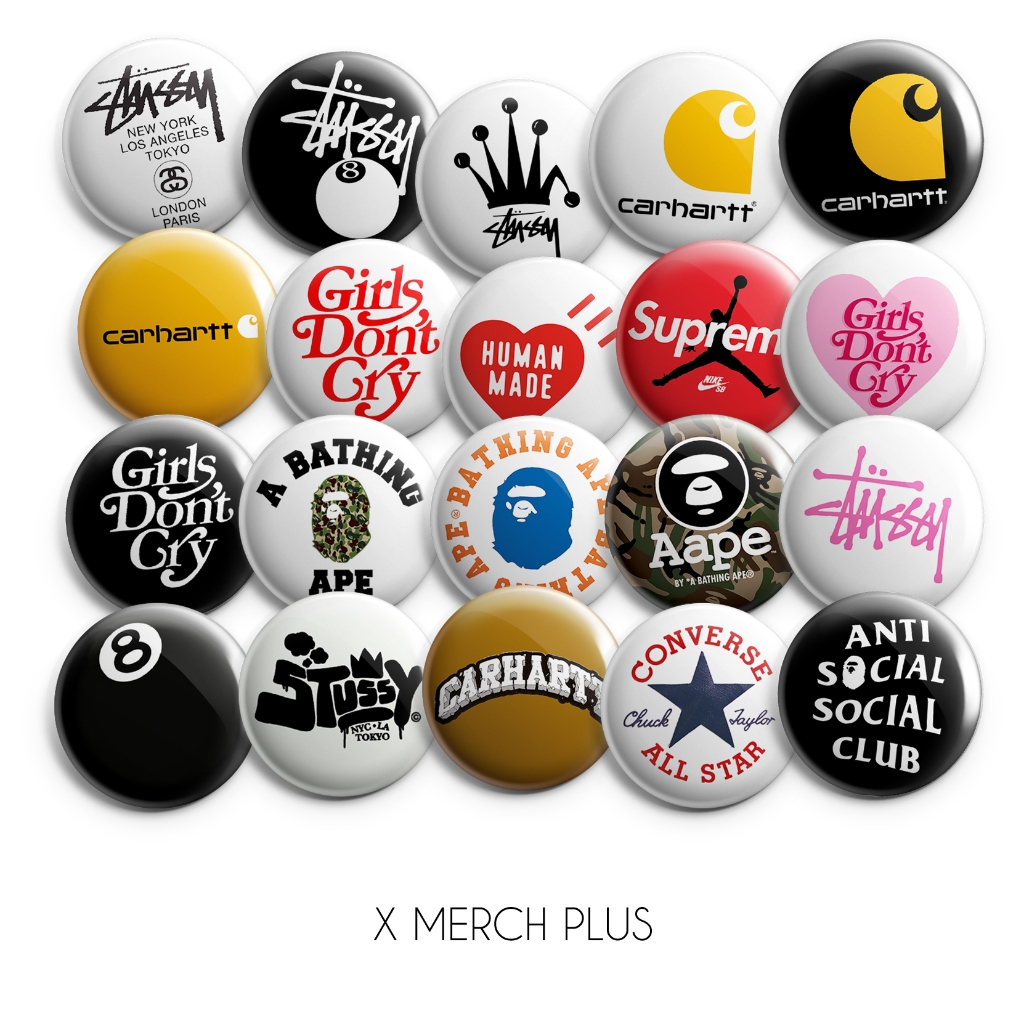 BRAND Button Badge (Size 44MM) | Shopee Malaysia