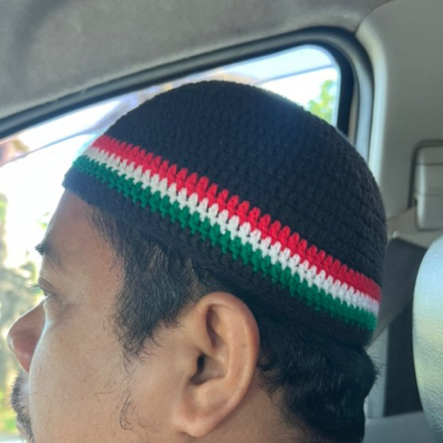 KOPIAH KAIT PALESTIN 100% handmade | Shopee Malaysia