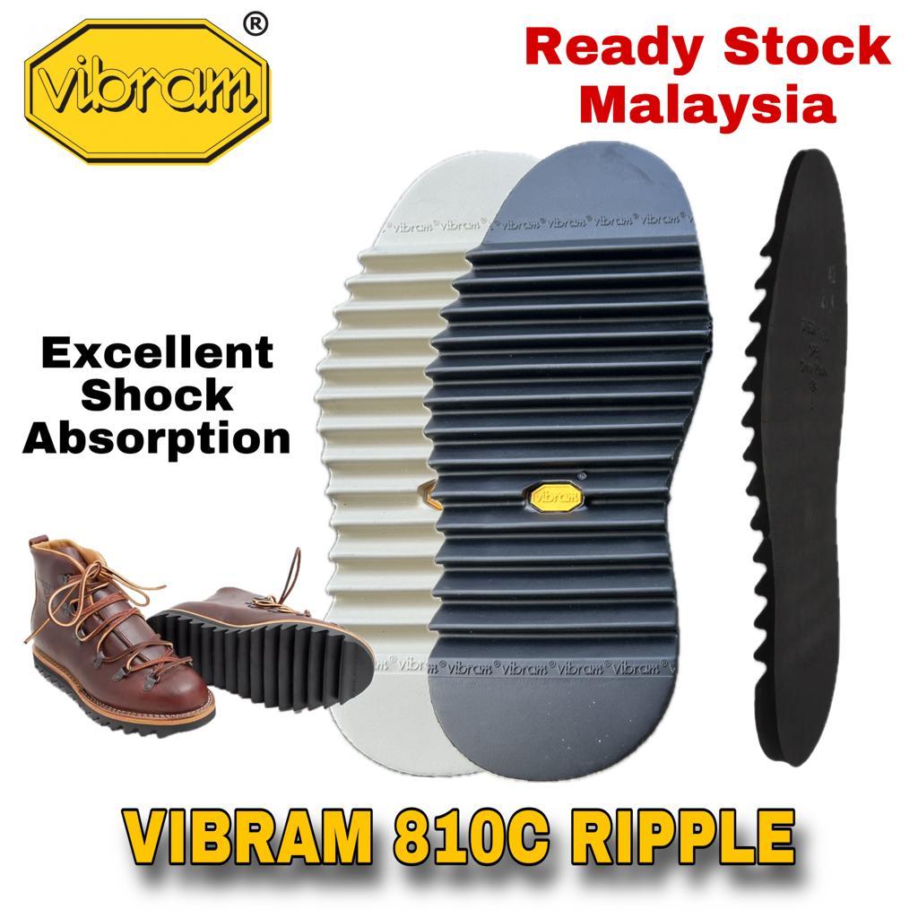 VIBRAM 810C RIPPLE Sole Shock Absorption High Grip Light Weight Tapak ...