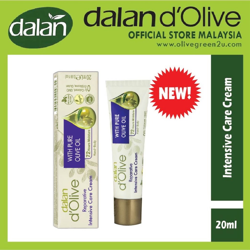 Dalan d'Olive Pure Olive Oil Reparative Intensive Care Cream 20ml ...