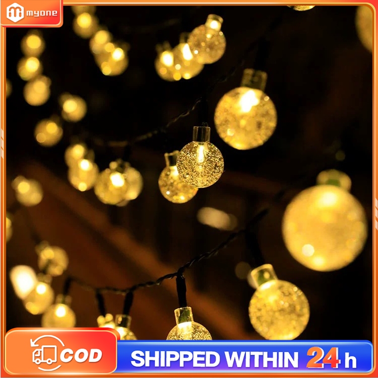 lampu raya solar Fairy Light 12M 100LED 22M 200LED LED String Lamps ...