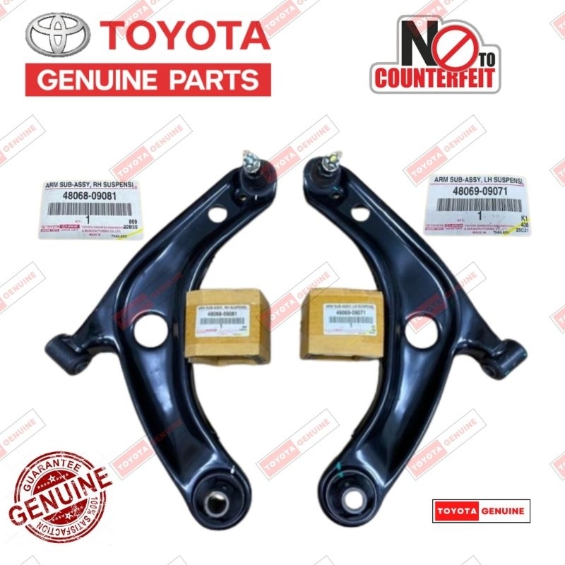 Toyota Vios NCP93 Original Lower Arm With Ball Joint 48068-09081 48069-09071 | Shopee Malaysia