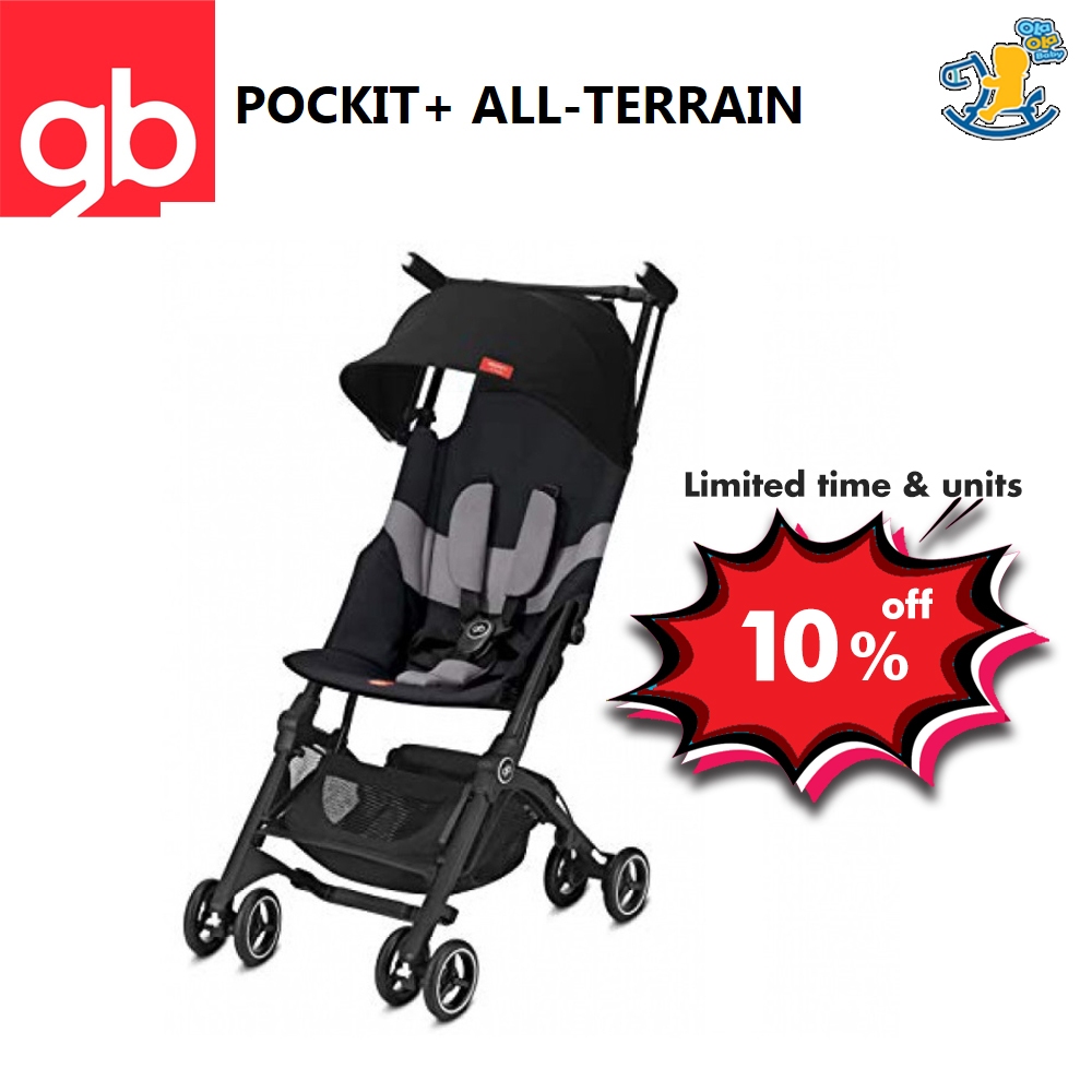 Gb Pockit plus All Terrain Cabin Size Stroller | Shopee Malaysia