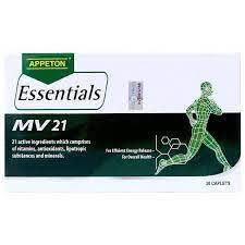 ( Exp : 12/24 ) Appeton Essentials MV21 30 caplets ( 21 vitamins ...