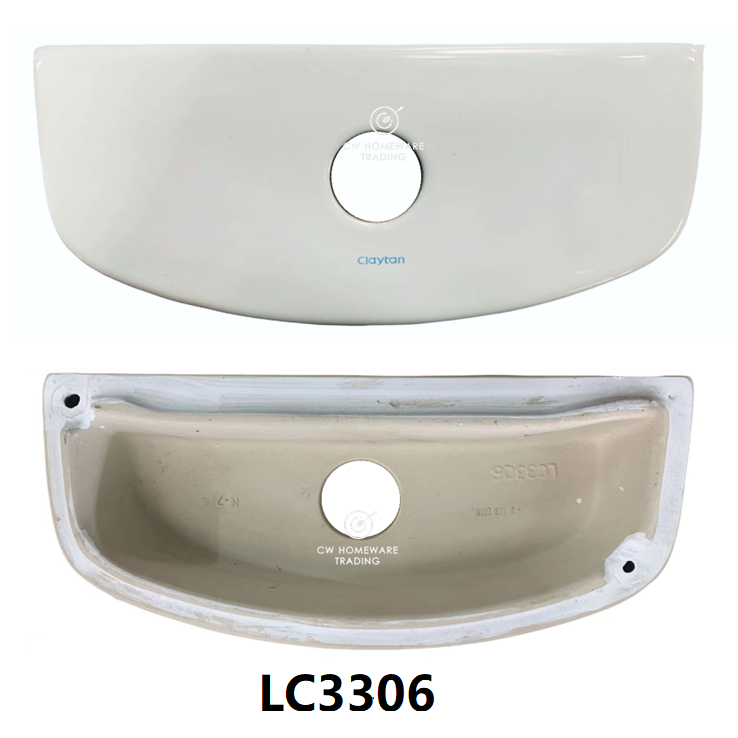 Claytan LC3005ND/LC3010D/LC3010A/LC3306D Cistern Lid - White | Shopee ...