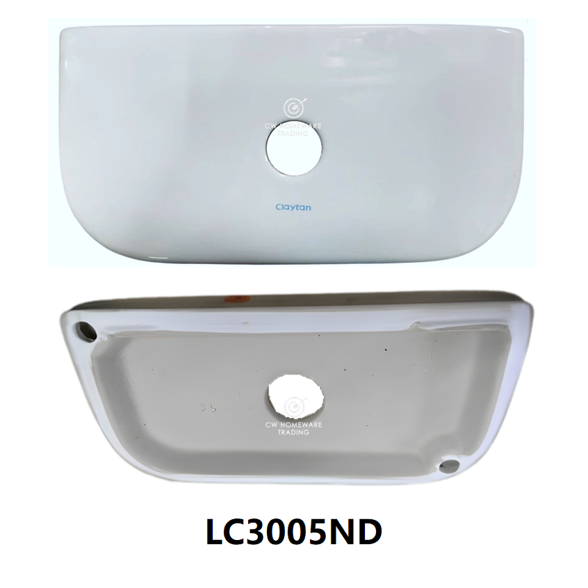 Claytan LC3005ND/LC3010D/LC3010A/LC3306D Cistern Lid - White | Shopee ...