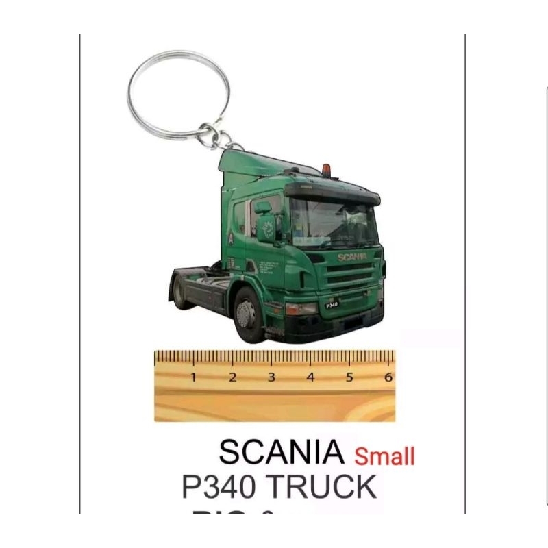 SCANIA P340 truck long hauler 2d keychain | Shopee Malaysia