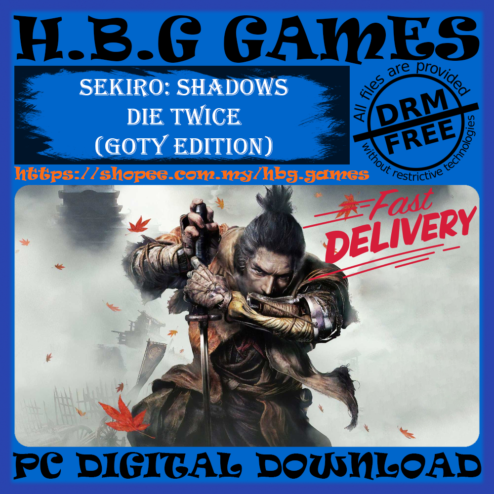 Sekiro: Shadows Die Twice (GOTY Edition) [PC DIGITAL DOWNLOAD] [OFFLINE] [DRM-FREE] [BONUS ...
