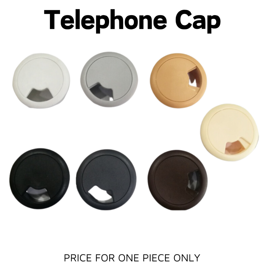 Penutup Lubang Wayar Telephone Cap Cable Cap Wire Cap Round 60MM HOLE ...