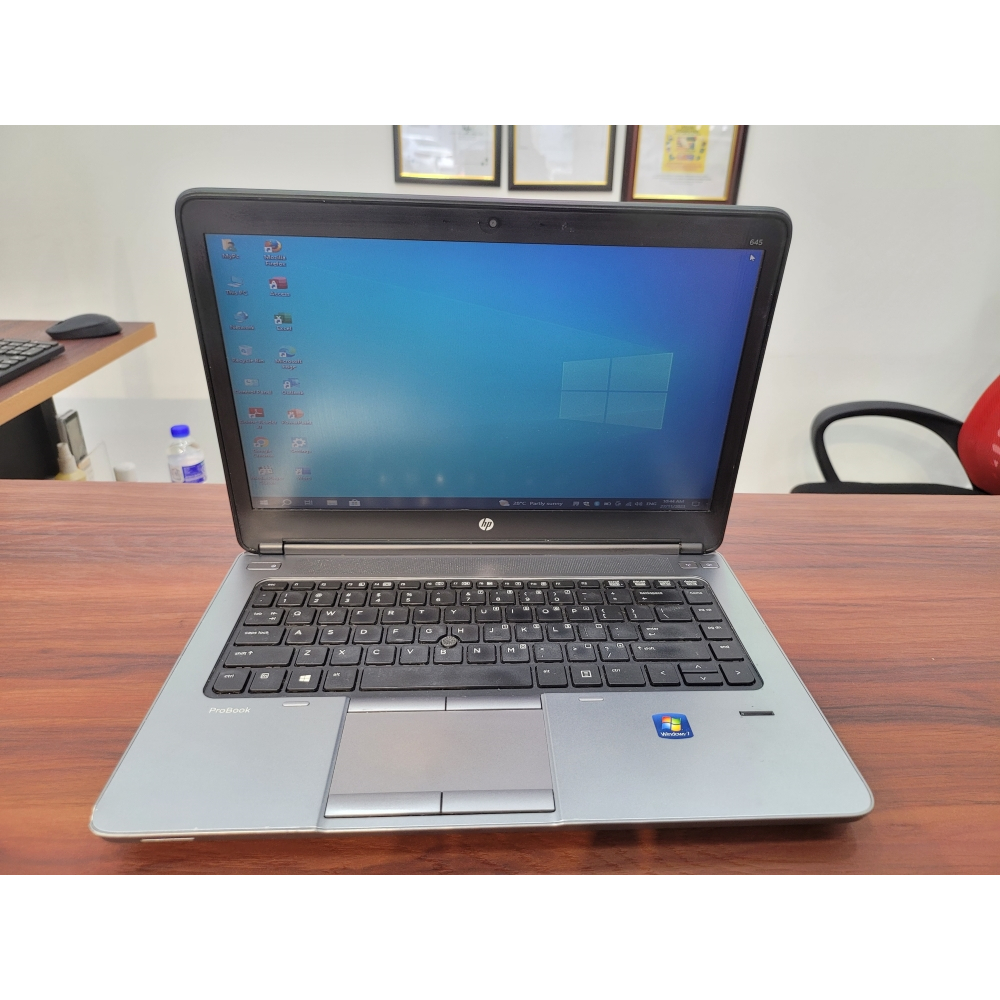 HP ELITEBOOK 645 G1 Processor:AMD A6-5350M RAM:8GB SSD:128GB | Shopee ...