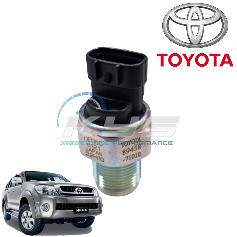 89458-71010 COMMON FUEL RAIL SENSOR 3 PINS or SOCKET # TOYOTA HILUX ...