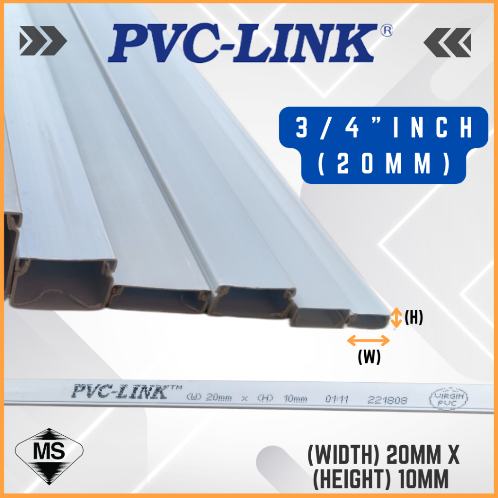 PVC CASING WIRING / PVC TRUNKING / WAYAR ELEKTRIK CASING SIRIM APPROVED ...