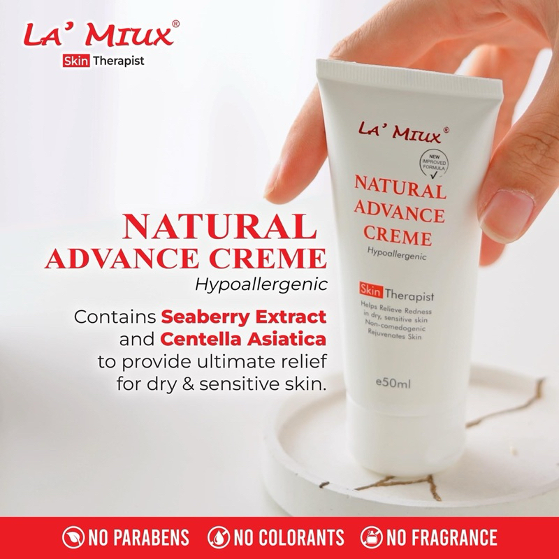 Lamiux Skin Therapist Natural Advance Cream 50ml [ECZEMA] [VERY DRY ...