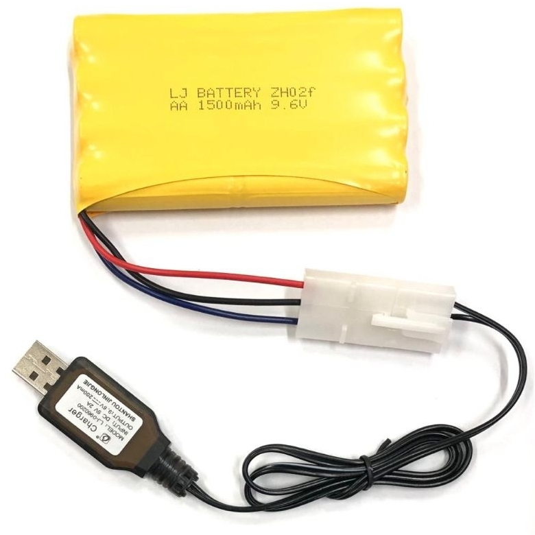 BATTERY 9.6V LJ AA 1500mAH (3PIN) | Shopee Malaysia