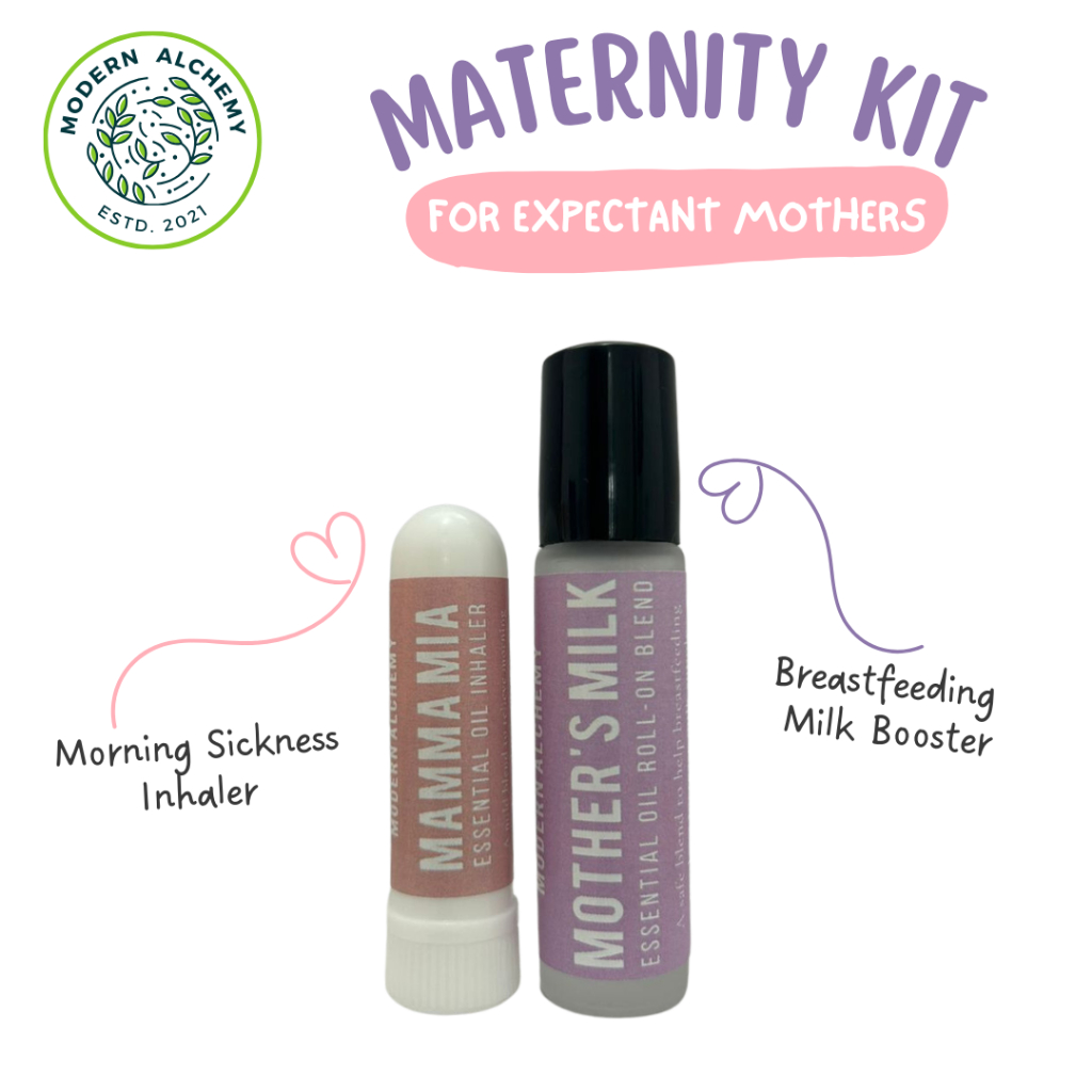 Essential Oil Maternity Kit | Morning Sickness | Breastfeeding ...