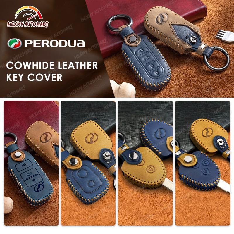 PERODUA Leather Key Cover - New Old AXIA ALZA MYVI ATIVA Bezza Viva ...