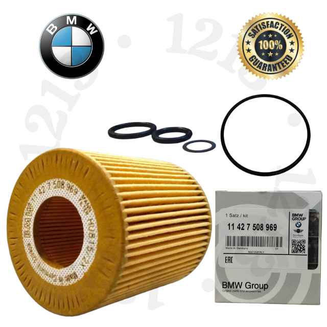 11427508969 OIL FILTER BMW N42 N46 E81 E82 E87 E88 E46 E61 E90 E91 E92 E93 X1 X3 Z4 ENGINE ...