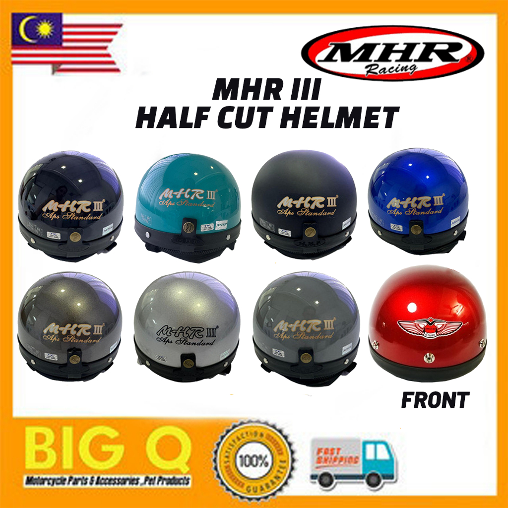 100% ORIGINAL MHR HALF HELMET | Shopee Malaysia