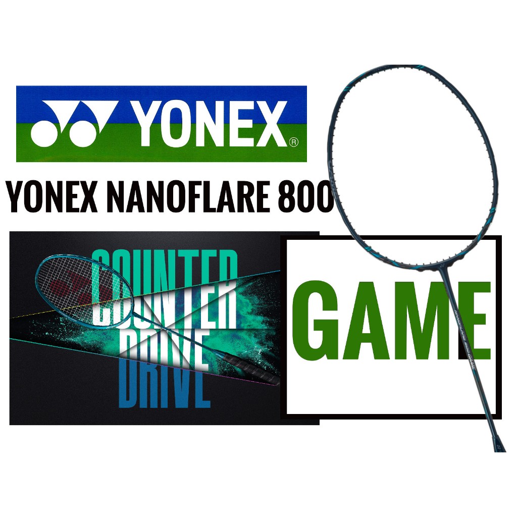 Yonex Nanoflare 800 Game Deep Green NF-800G (Made In Taiwan) Unstrung ...