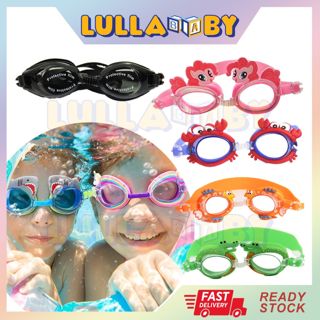 🔥READY STOCK🔥Kids Swimming Goggles Cute Animal Swimming Glasses ...