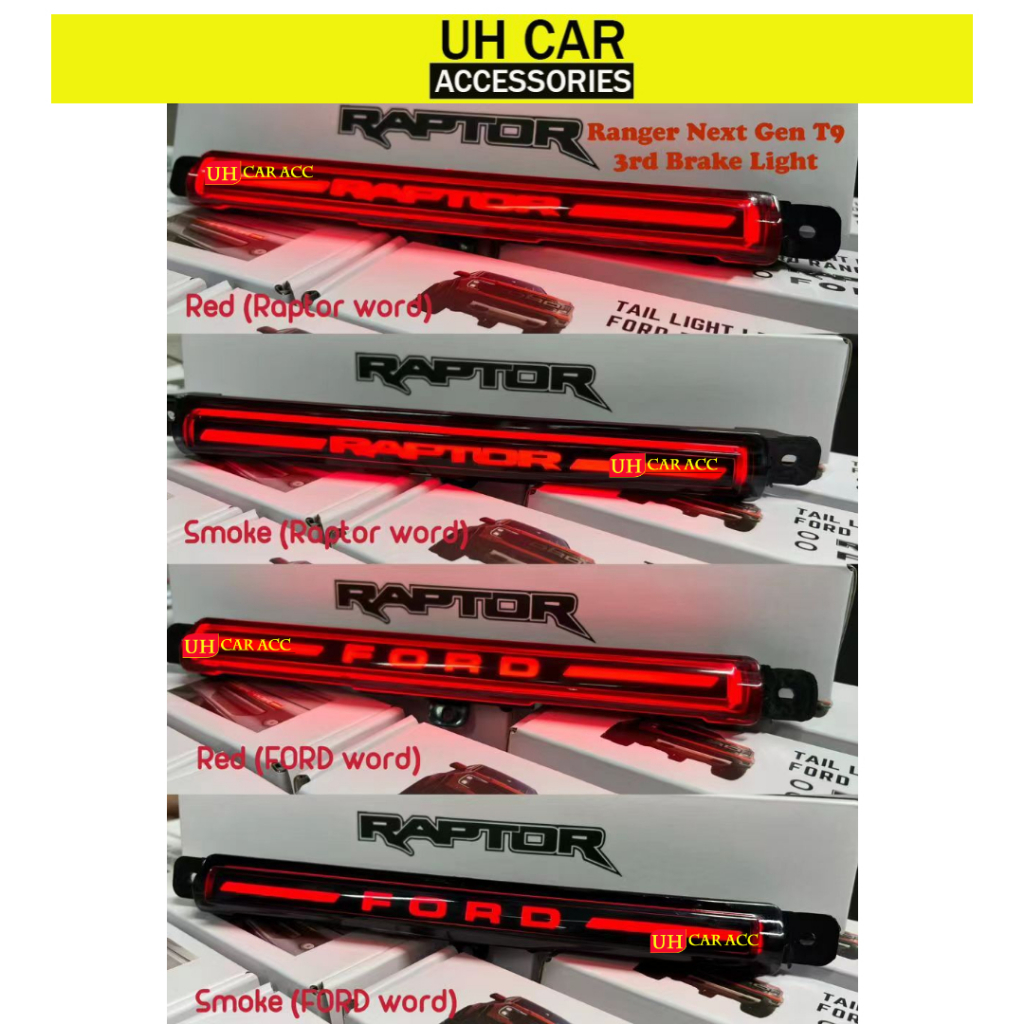 FORD RANGER T9 2022-2024 LED REAR THIRD BRAKE LIGHT LIGHTS LAMP ...