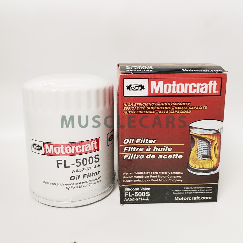 OIL FILTER FORD MUSTANG 5.0 V8 MOTORCRAFT FL-500S | Shopee Malaysia