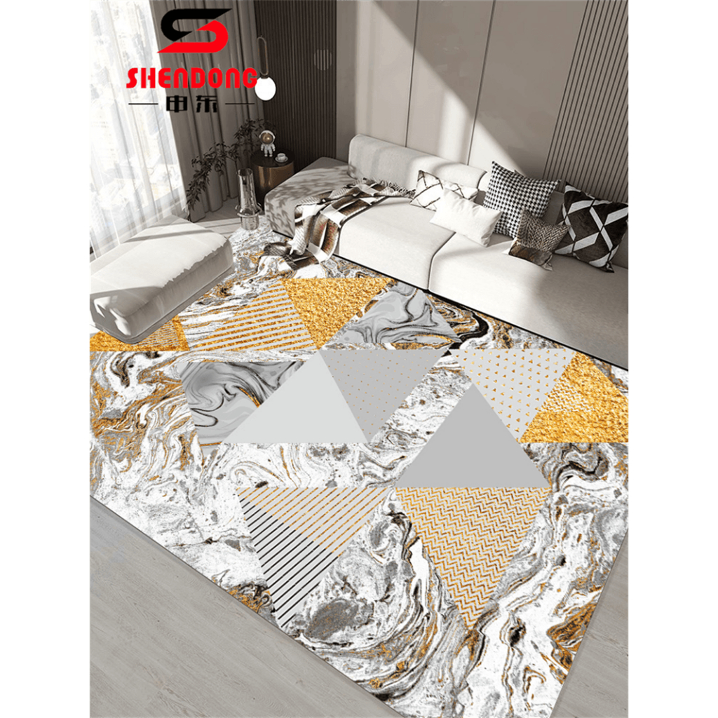 OFFER !! XL (200*160cm)Crystal Velvet Carpet 5 D / Floor mat / Rugs ...