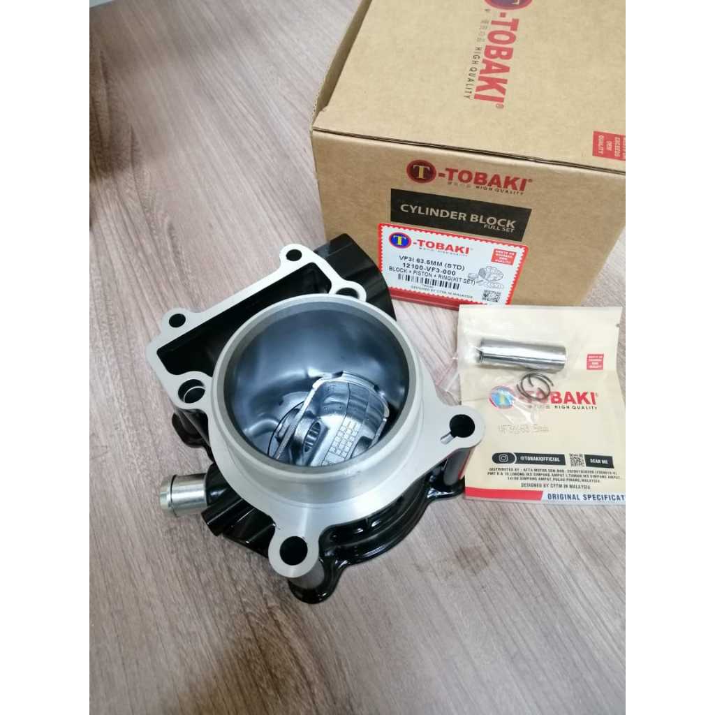 TOBAKI BLOCK SET STD VF3I 185CC SYM VF3I 65.3MM TOBAKI VF3I VF3 BLOCK ...