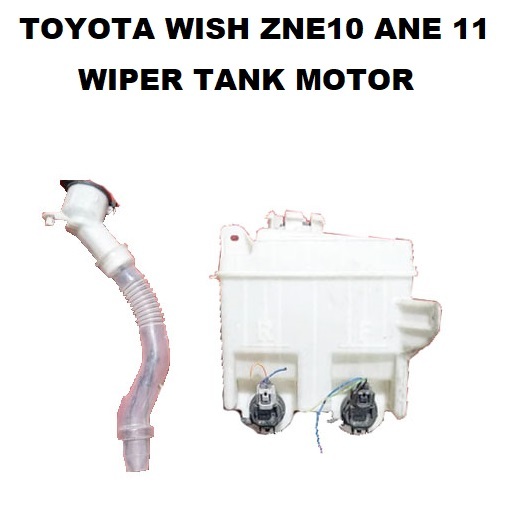🇯🇵🇯🇵 WIPER TANK WITH MOTOR TOYOTA WISH ZNE10 ANE11 ISIS ANM10 / TANGKI ...