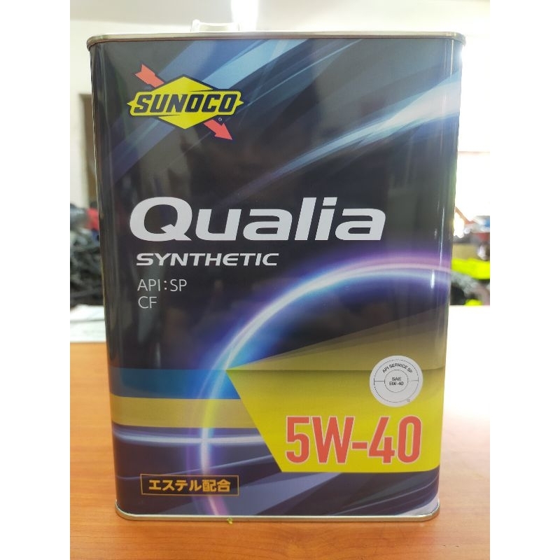 sunoco Fully synthetic 5w-40 engine oil 4L 100% original made in japan ...