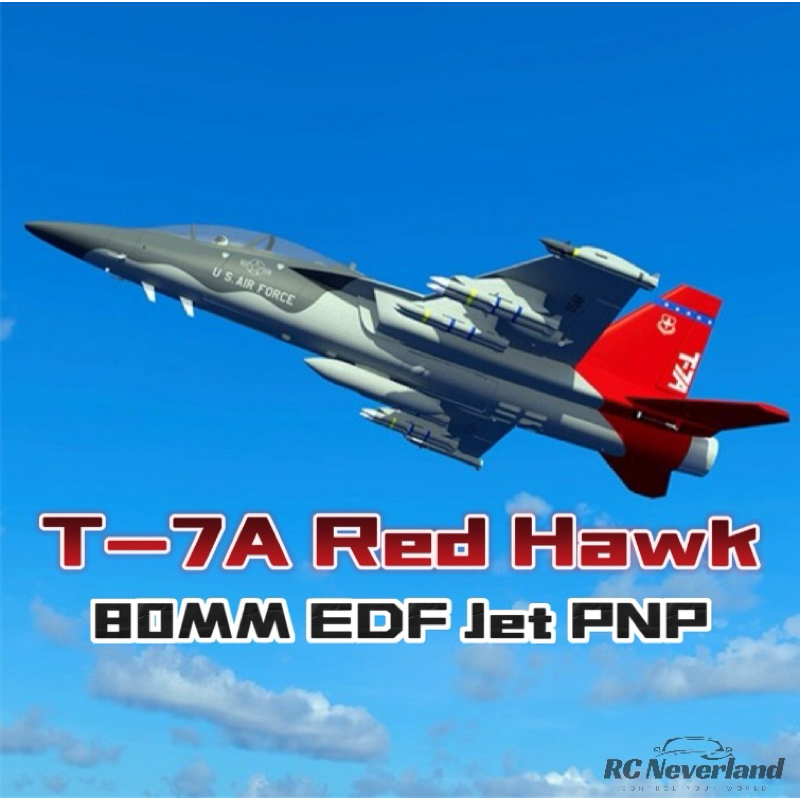 XFly T-7A Red Hawk 80mm EDF Jet PNP 6S RC Airplane Airplane Aircraft ...