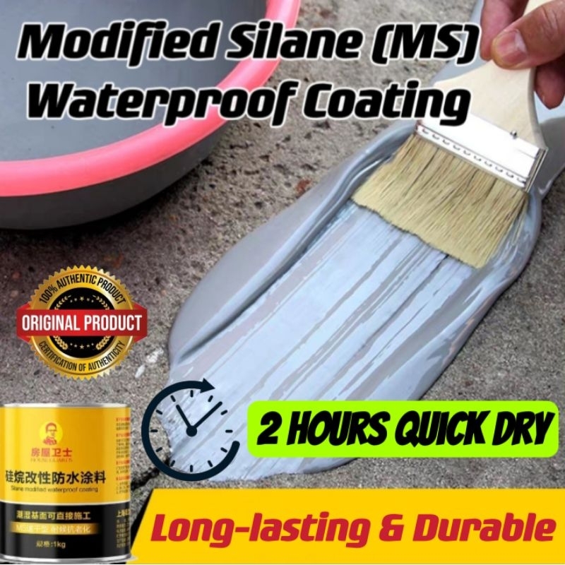 Modified Silane/ Polyurethane Waterproof Coating Paint Roofing Kalis ...