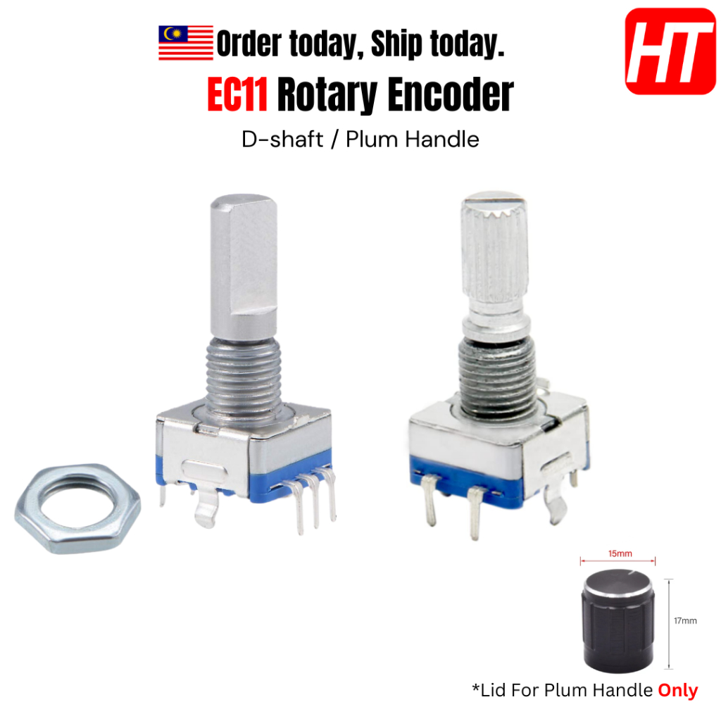 [1pc] Ec11 Rotary Encoder With Push Button Digital Potentiometer With