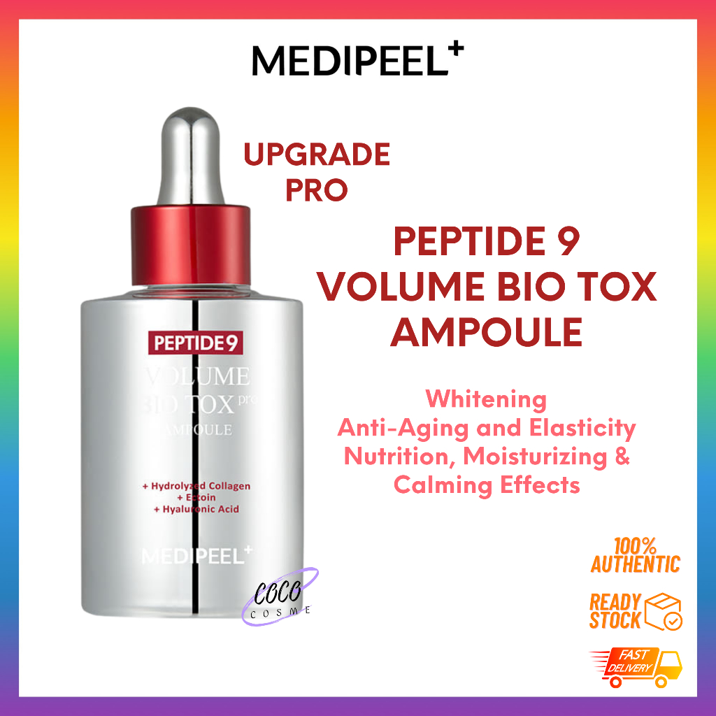 MEDI-PEEL (MEDIPEEL) Peptide 9 Volume Bio Tox Ampoule 10ml / 100ml ...
