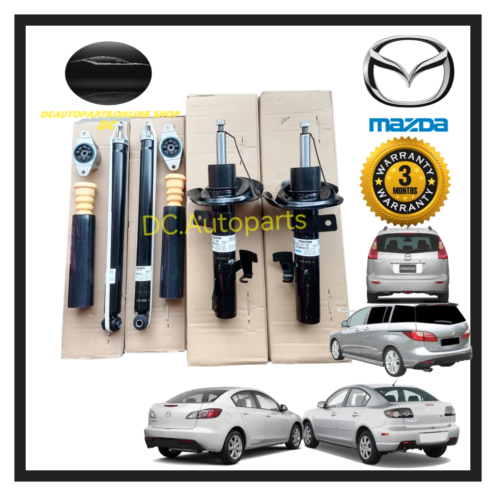 MAZDA 3 BK MAZDA 5 CR CW FRONT / REAR SHOCK ABSORBER ( PRICE FOR 1PAIR ...