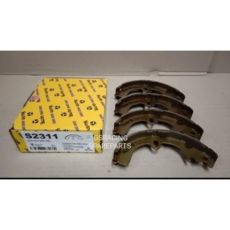 TOYOTA COROLLA AE101 AE111 AE92 EE90 REAR BRAKE SHOE (YUSIN) | Shopee ...