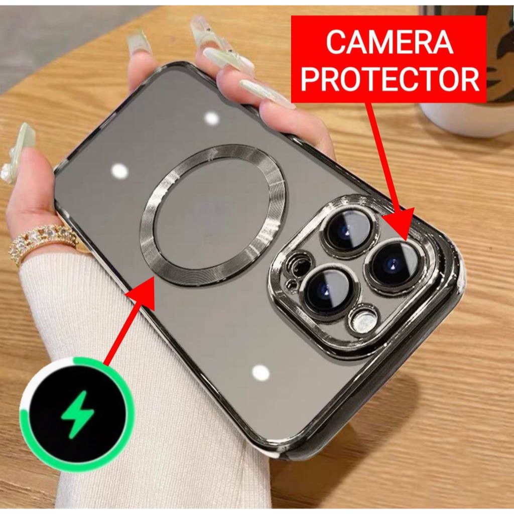 iP15/ 15 Plus/ 15 Pro/ 15 Pro Max Magnetic Protect Camera Casing ...