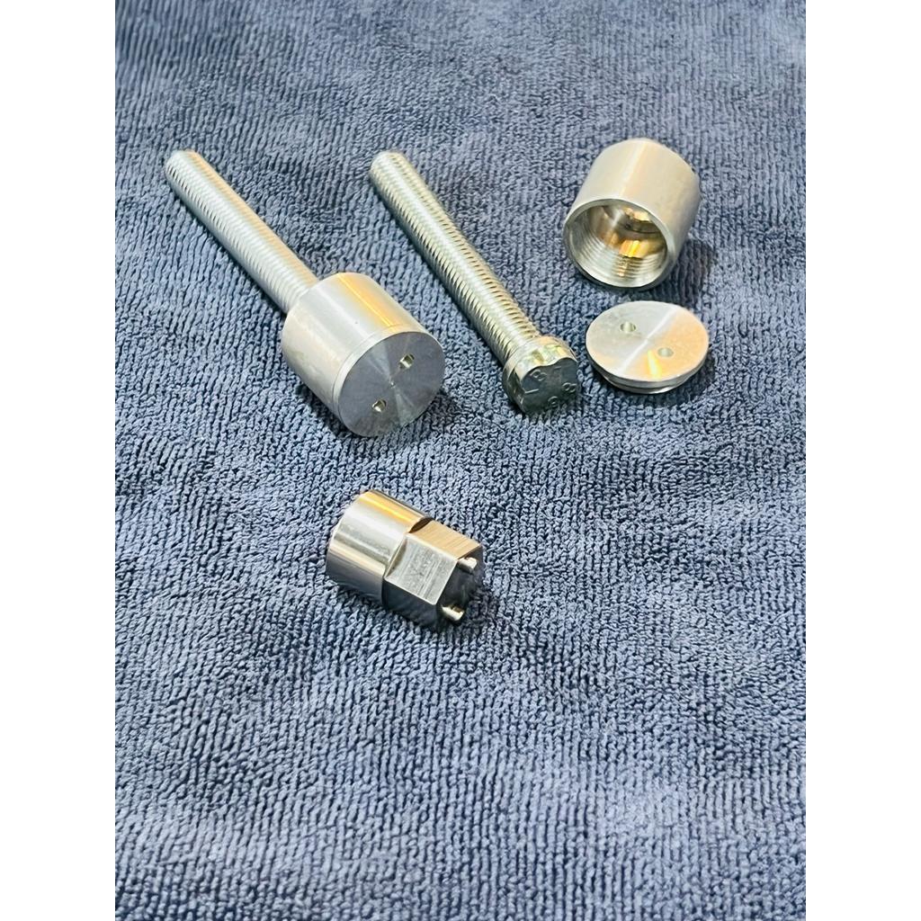 100% Stainless Steel Special Screw Key Lock Nut (Key Only) Kunci For ...