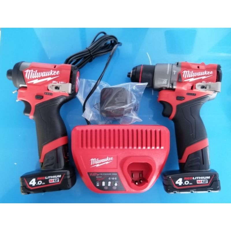 MILWAUKEE M12 FUEL GEN 3 POWER PACK 2PC COMBO KIT SET | Shopee Malaysia