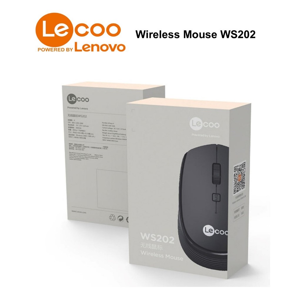 Lecoo WS202 Wireless Mouse | Shopee Malaysia