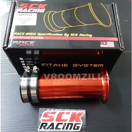 SCK RACING Throttle Body VELOCITY TRUMPET BELL MOUTH AIR FUNNEL 100% ...