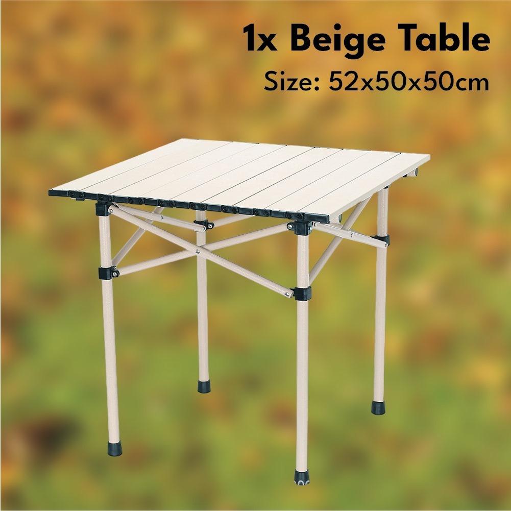 Das Nature™ Meja Lipat Camping Table set Portable Outdoor Foldable Meja ...