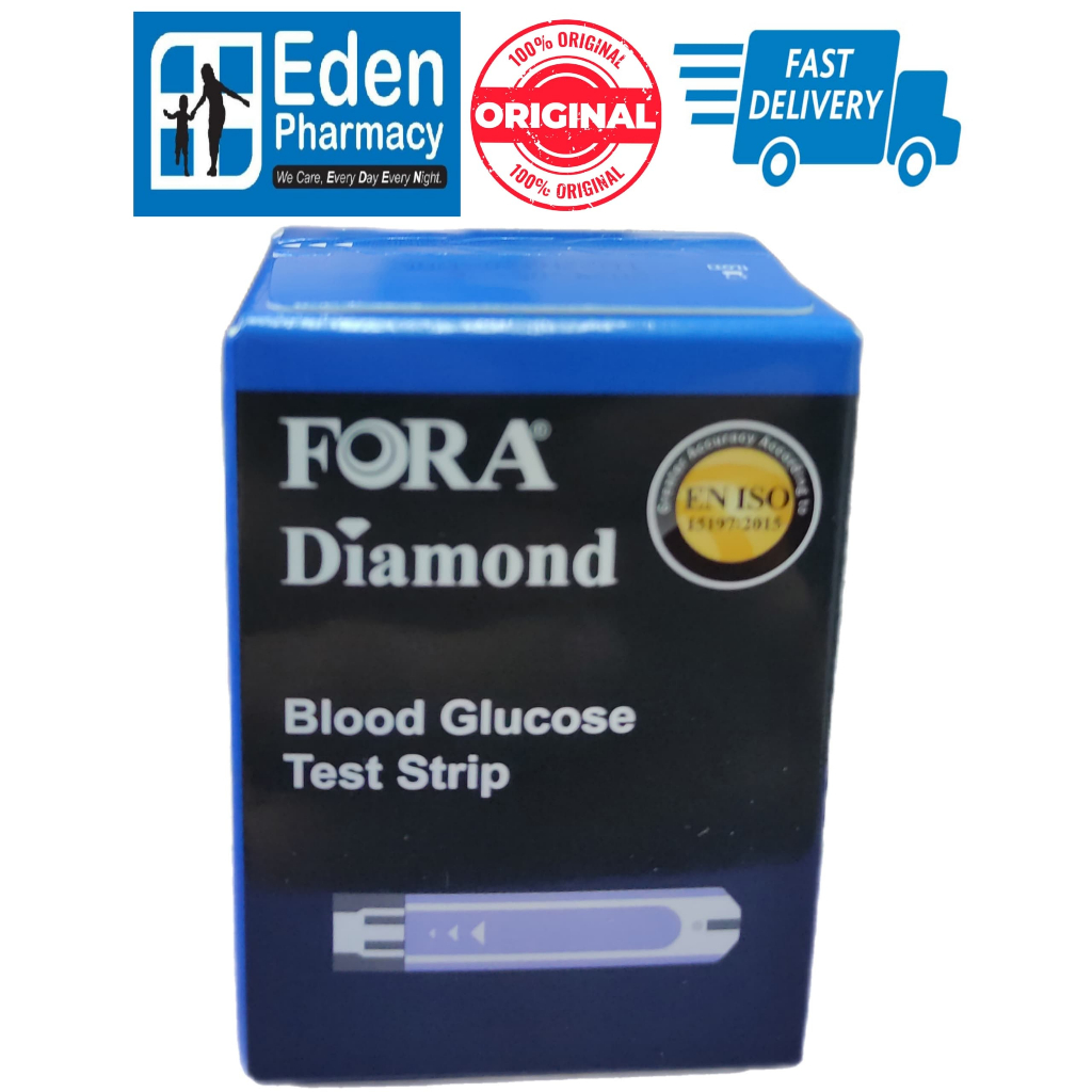 Fora diamond glucose test strip ( for GD 50 ) 25's | Shopee Malaysia